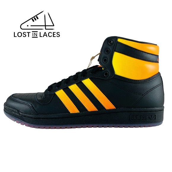 adidas | Shoes | Adidas Top Ten High Black Beam Yellow Gradient ...